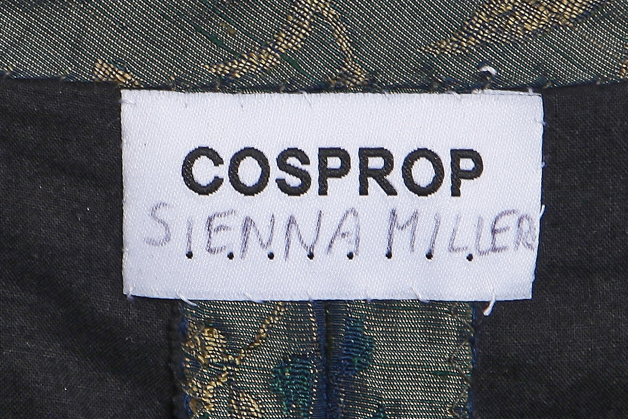 Lot 6 - Sienna Miller's costume as Francesca in the