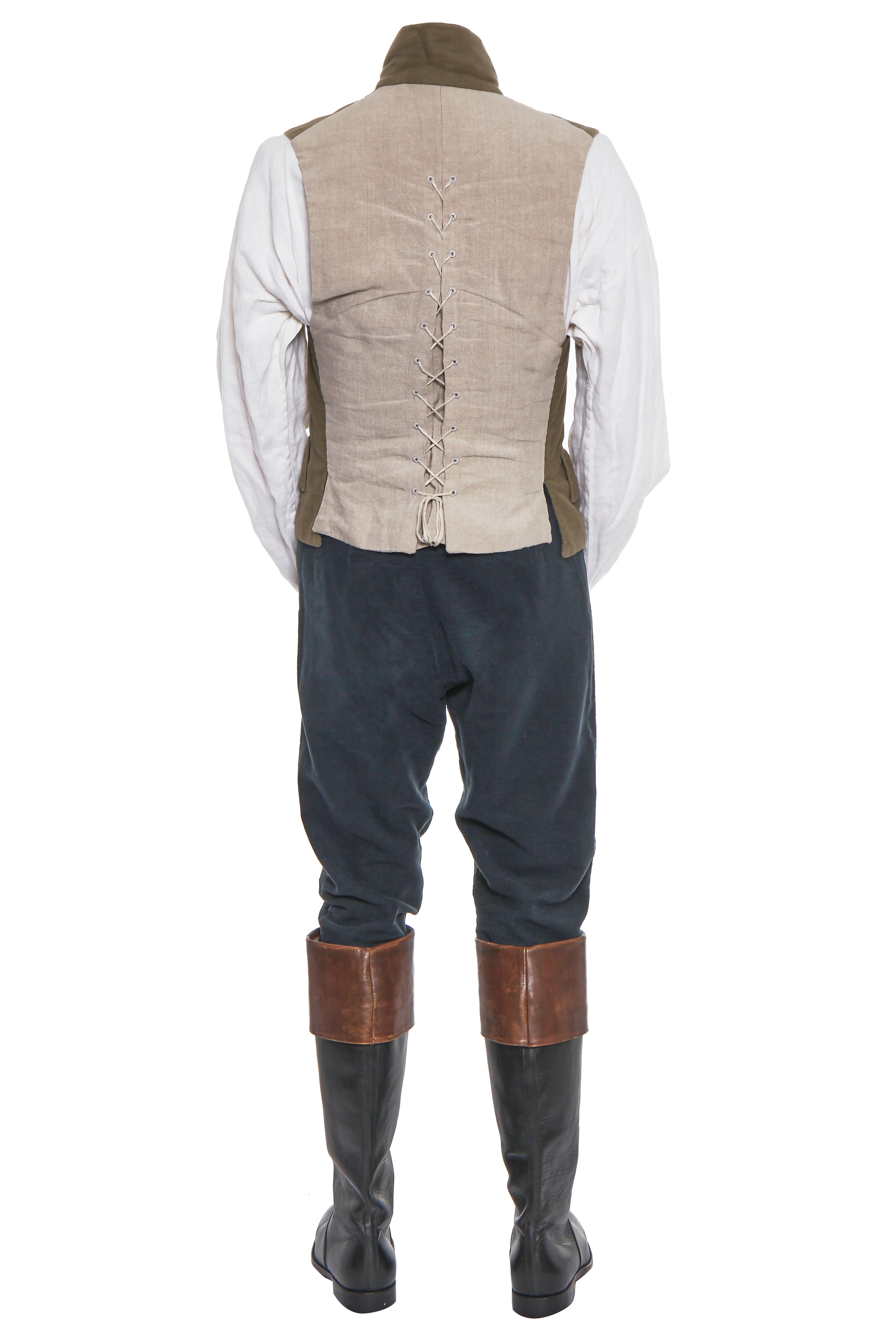 Lot 9 - Aidan Turner's costume as Ross Poldark for the