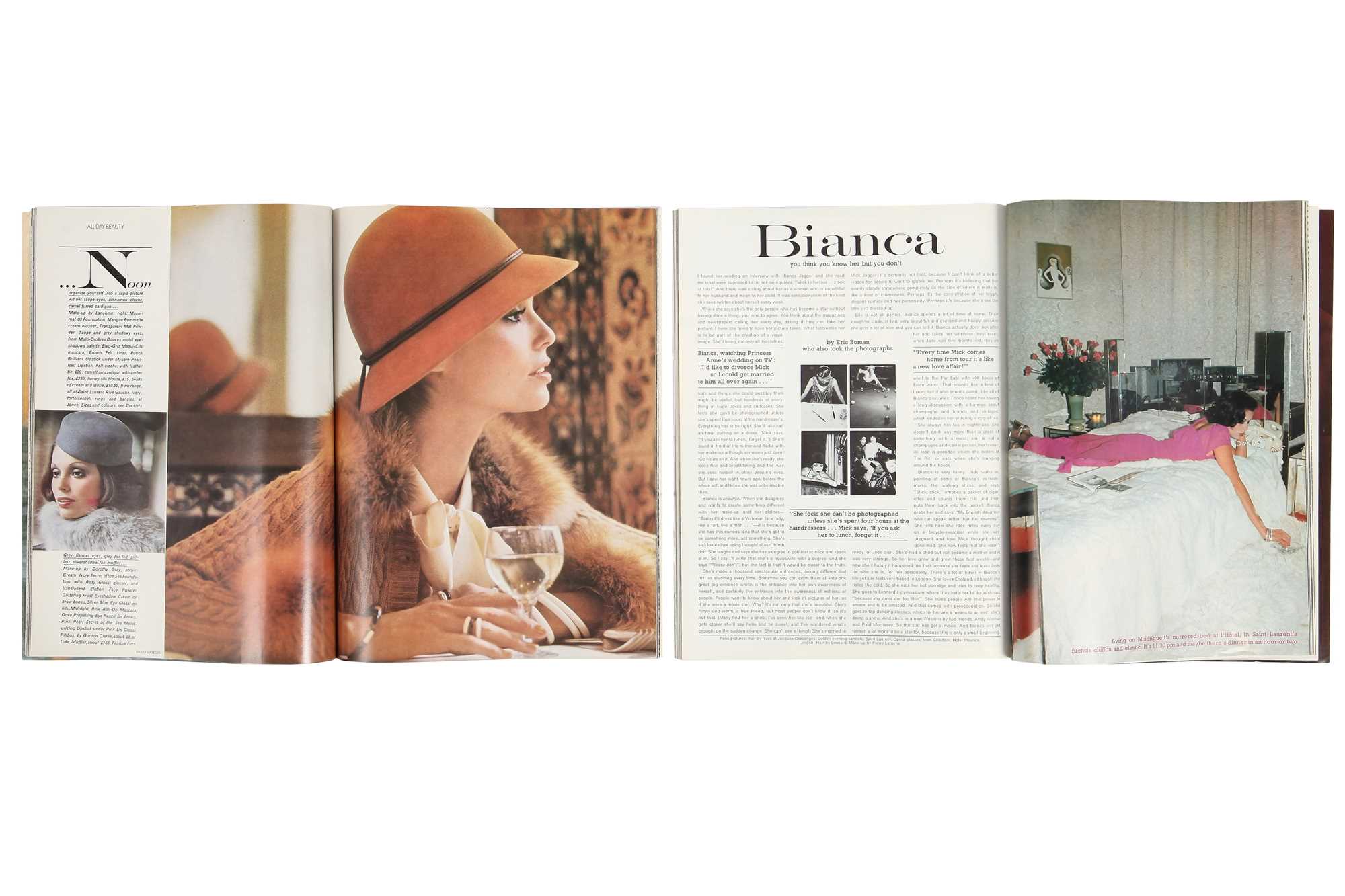 Lot 55 - British Vogue, 1974, complete run,