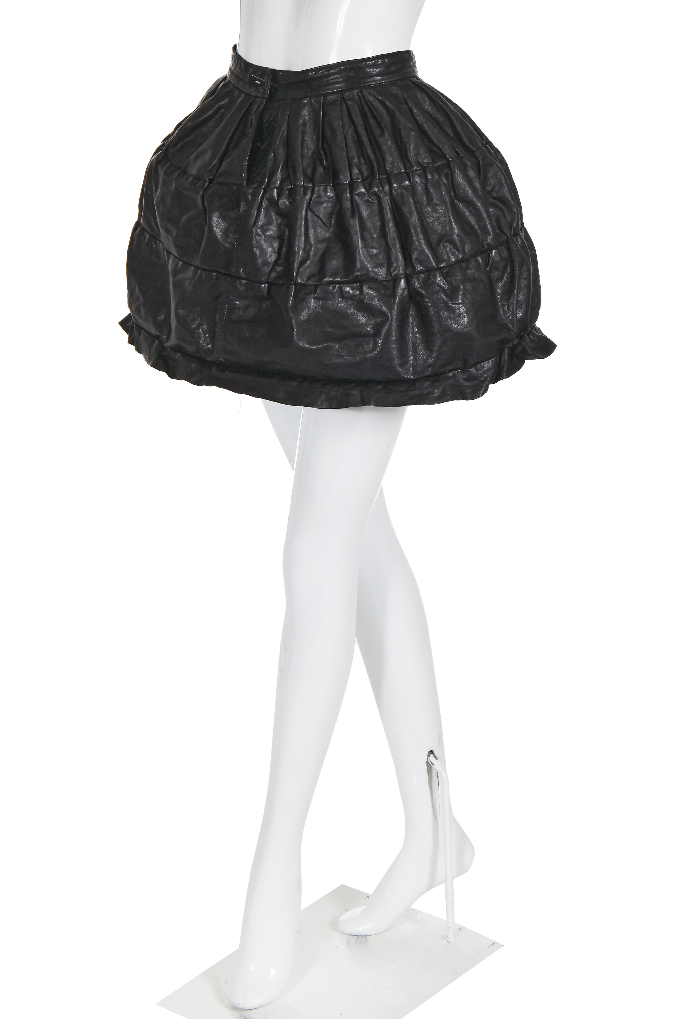 Lot 250 - A Vivienne Westwood leather mini-crini,