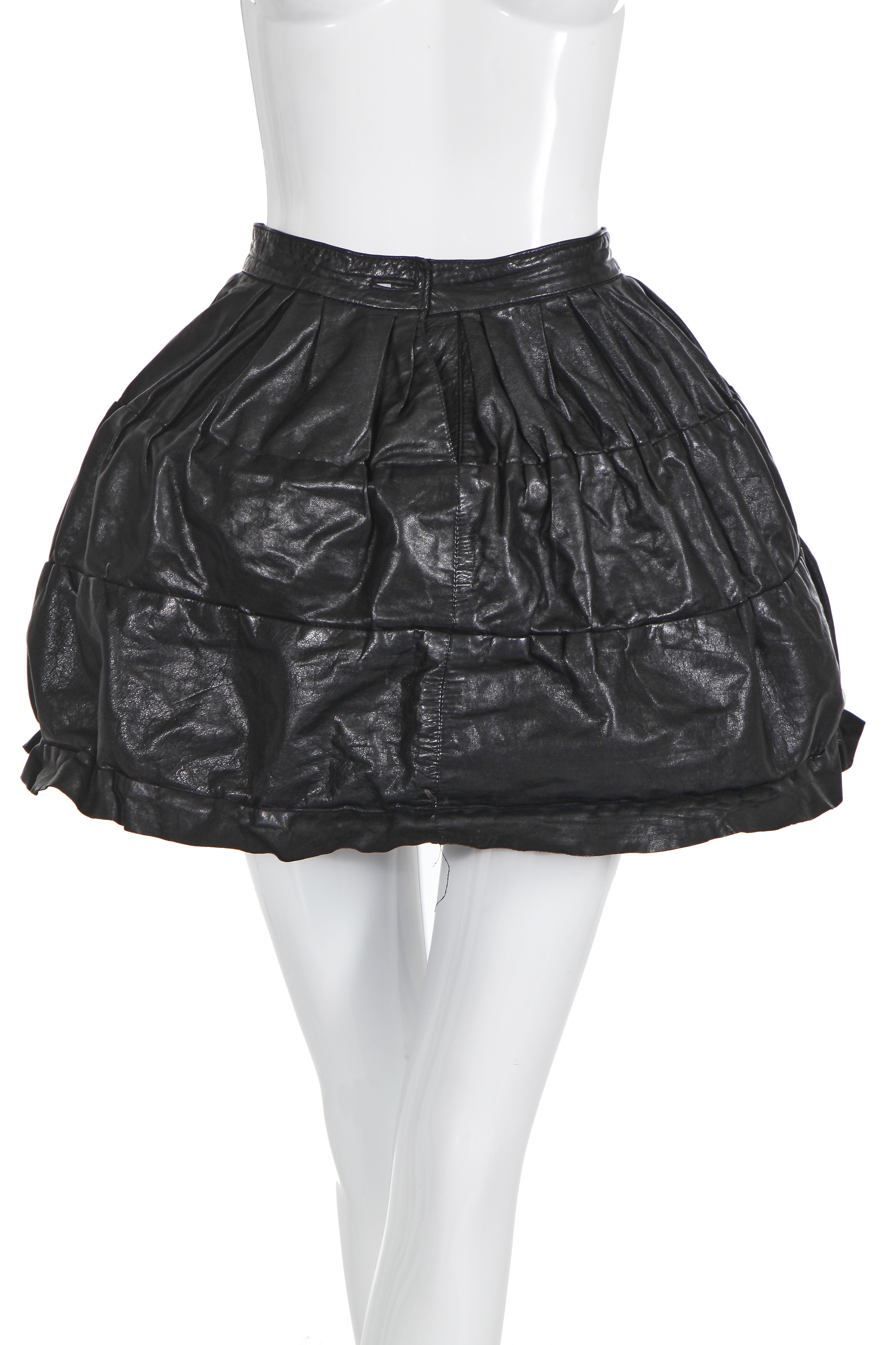 Lot 250 - A Vivienne Westwood leather mini-crini,