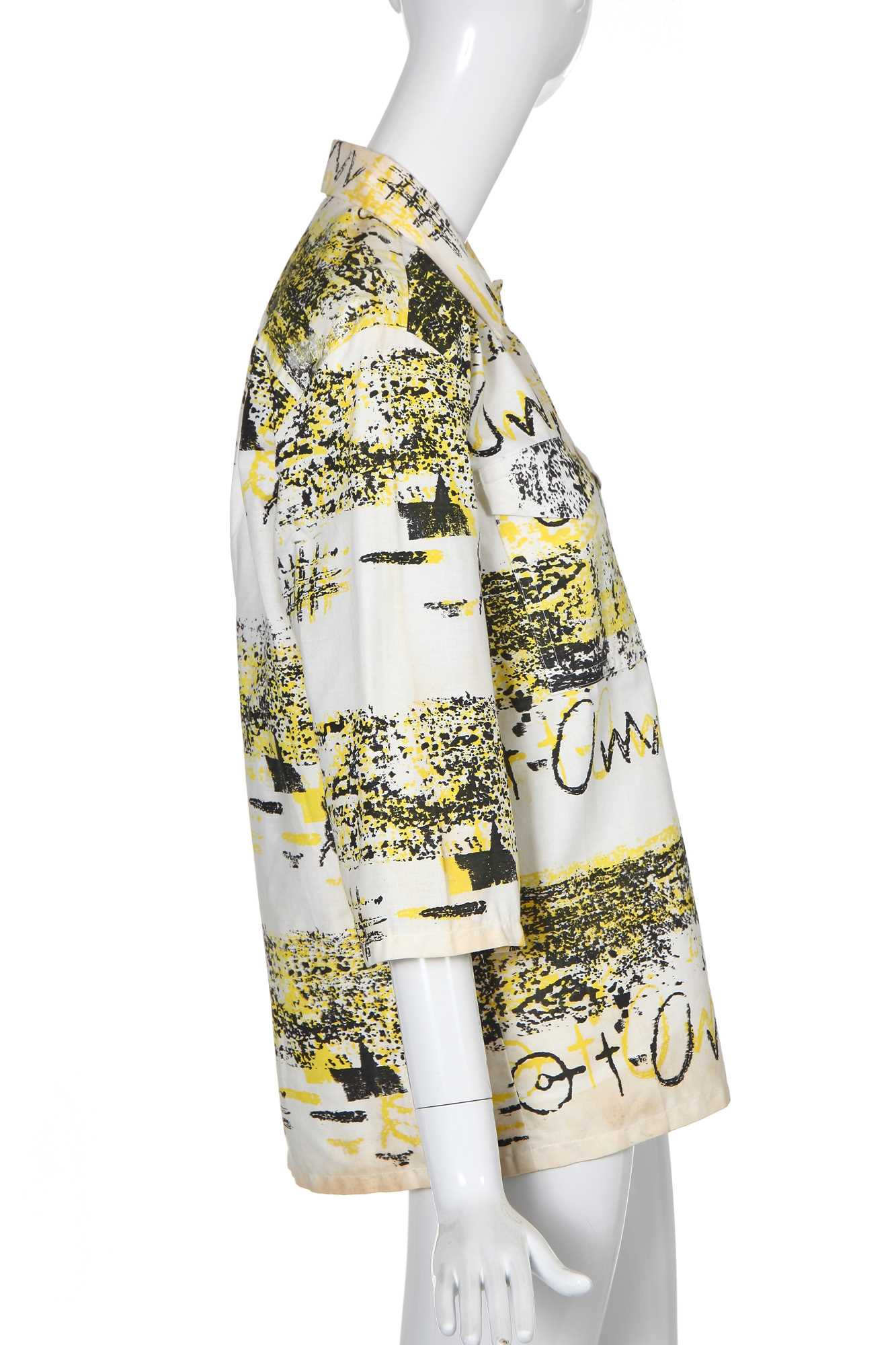 Lot 195 - A Sue Clowes 'Hobo' print shirt 'Culture