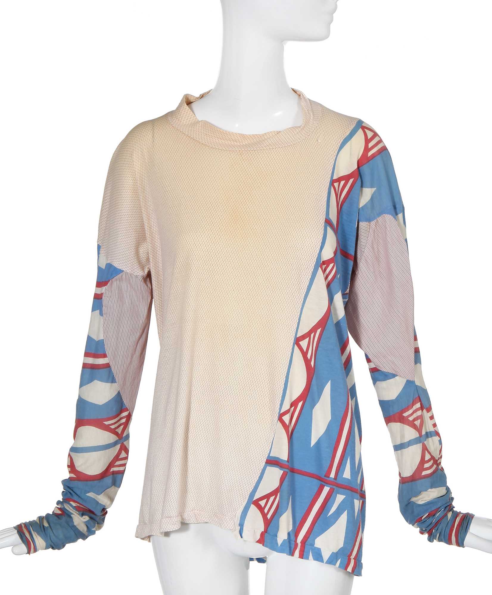 Lot 237 - A Westwood/McLaren Navajo print jersey shirt,