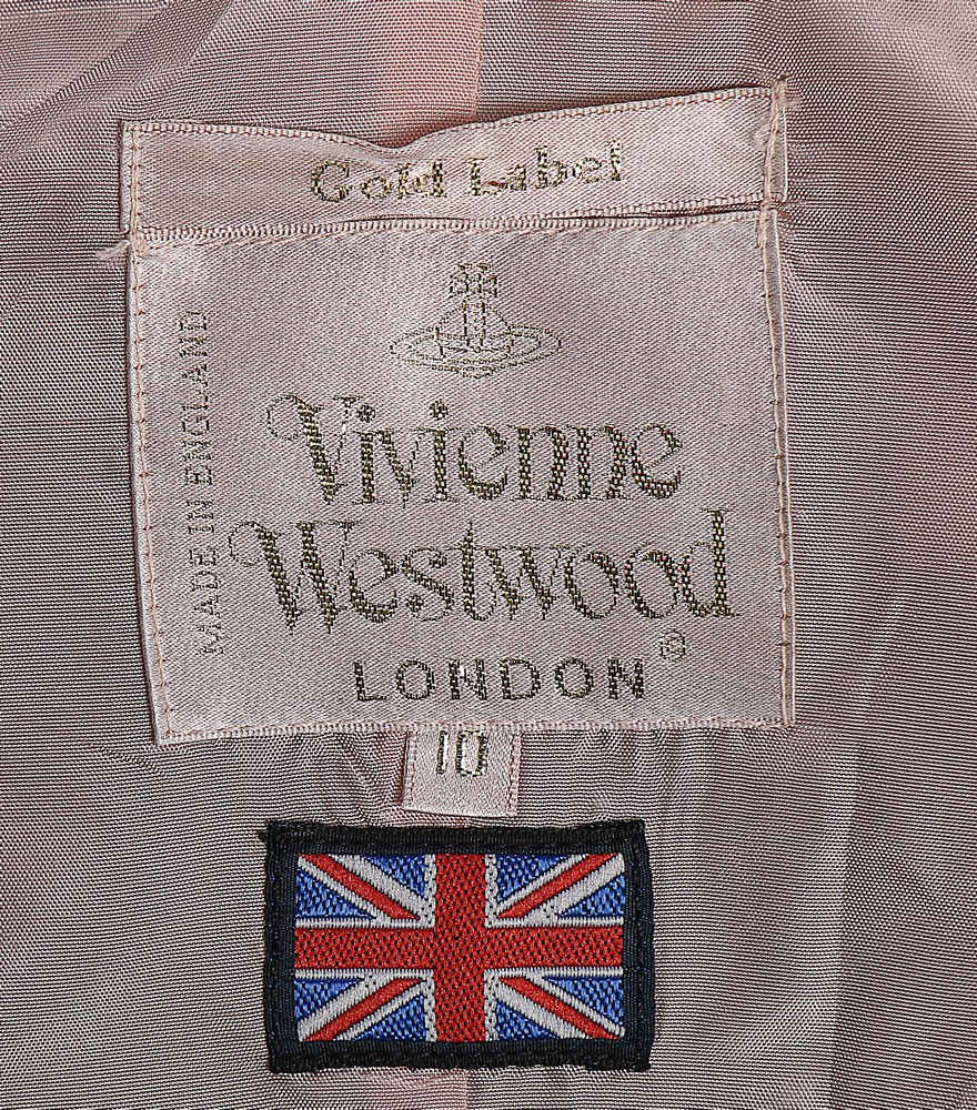 Lot 32 - A Vivienne Westwood caraco inspired striped