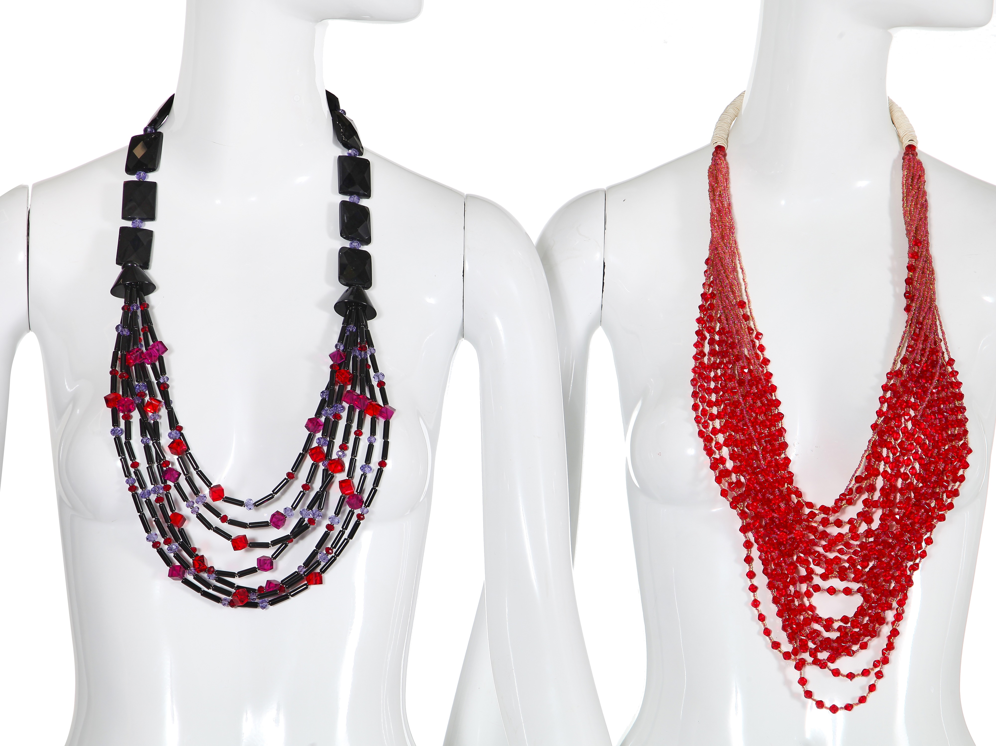 Lot 45 - Three Armani necklaces, modern