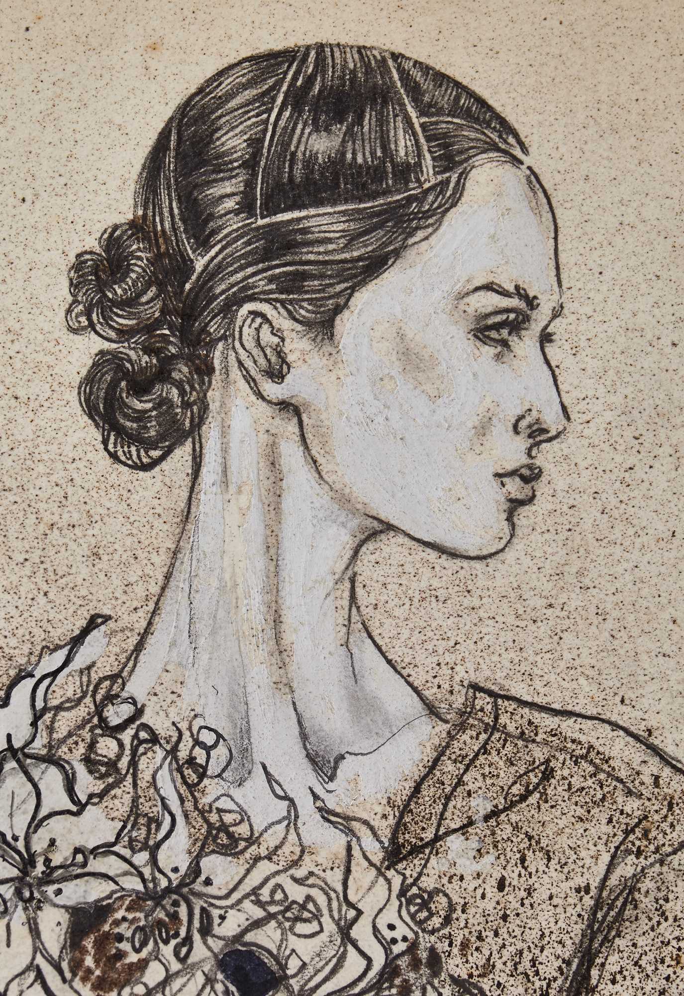 Lot 327 - A Claire Smalley fashion illustration for
