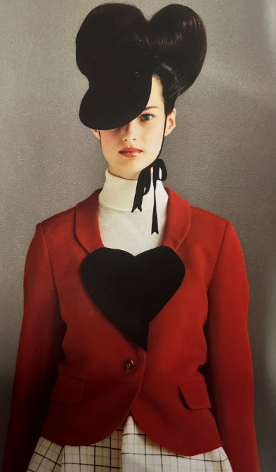 Lot 357 - A Vivienne Westwood heart suit 'Harris Tweed'