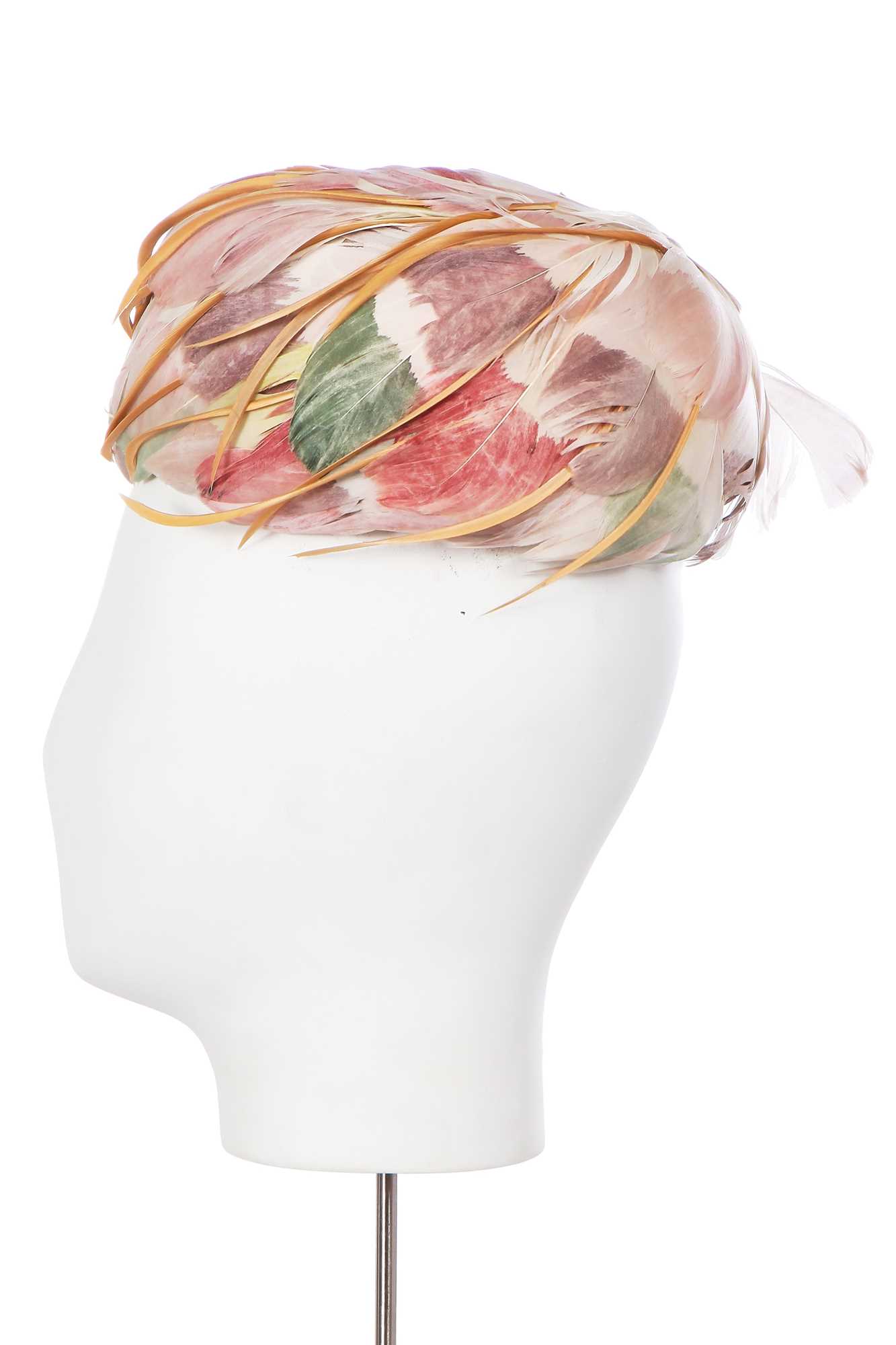 Lot 337 - A Christian Dior by Marc Bohan feather