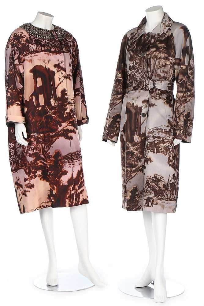 Lot 281 - Prada 'Temple' print ensembles,