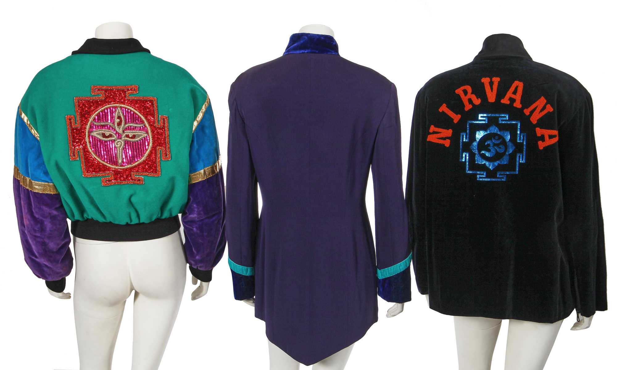 Lot 370 - Three Rifat Ozbek jackets, late 1980s-early
