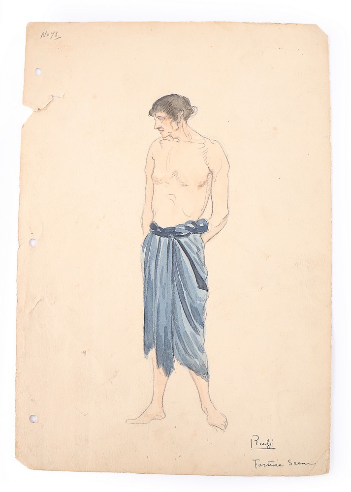 Lot 187 - Six Gilbert Adrian costume designs, probably