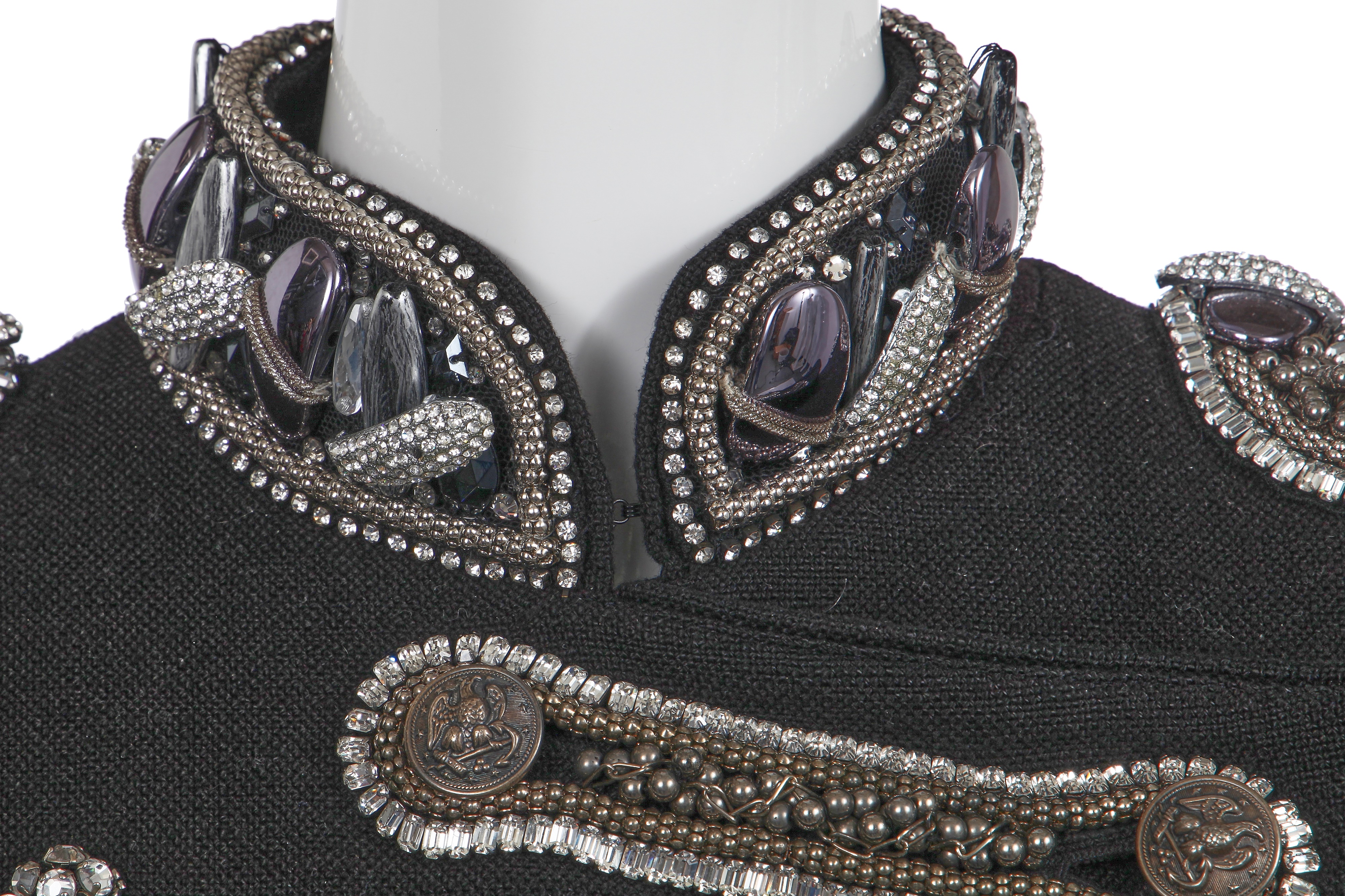 Lot 180 - A Balmain by Christophe Decarnin embellished