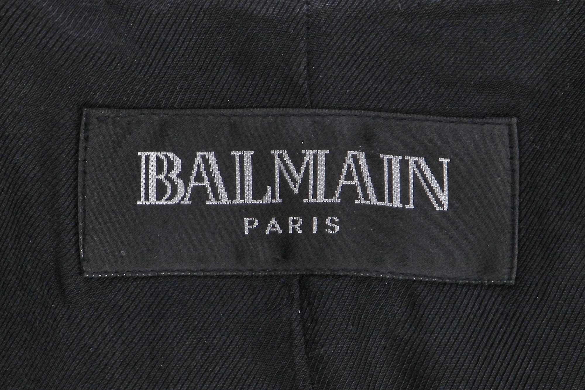 Lot 180 - A Balmain by Christophe Decarnin embellished