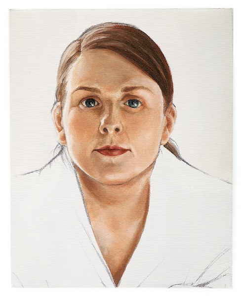 Lot 35 - A portrait of Louise Wilson, oil on canvas