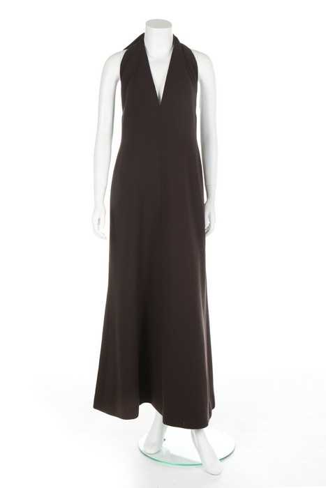 Lot 129 - A Bohan for Christian Dior brown moss crpe