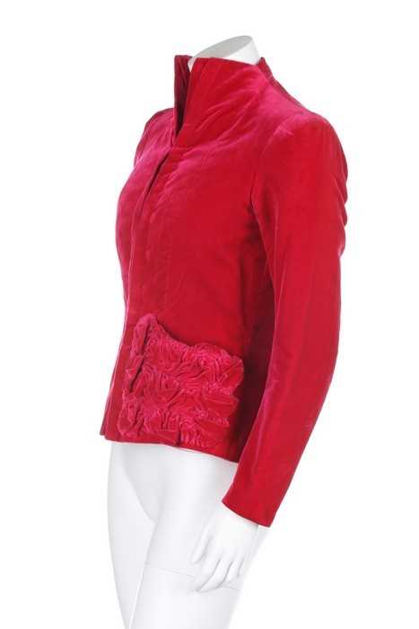 Lot 63 - An Elsa Schiaparelli couture shocking pink