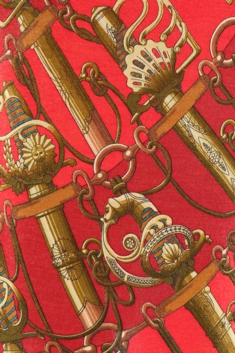 Lot 133 - An Hermès knitted dress, 1970s, labelled,