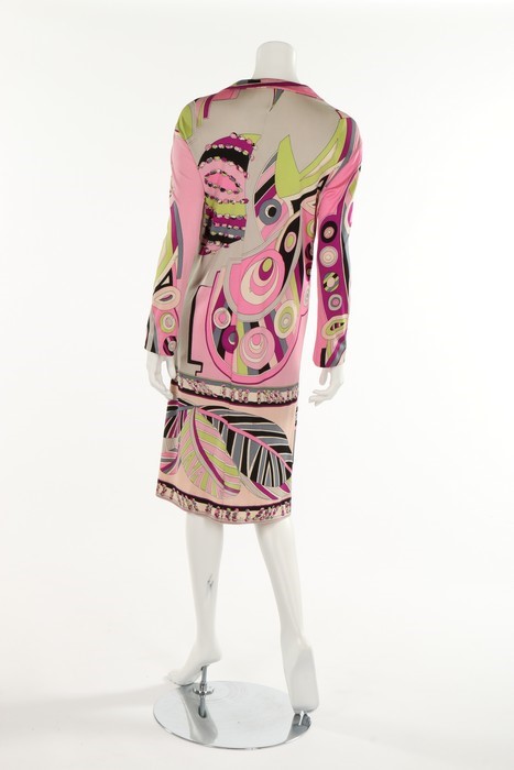 Lot 142 - Two Pucci dresses, 1970s, unlabelled but