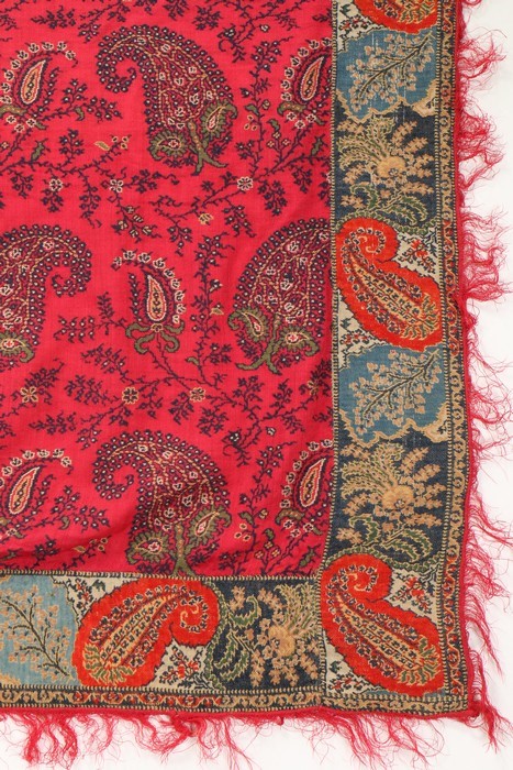 Lot 310 - A Norwich shawl, circa 1830-40, the deep