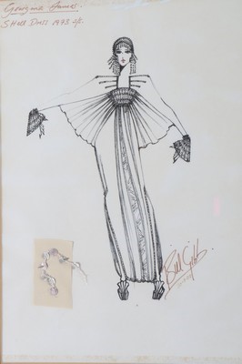 Lot 145 - A matching Bill Gibb sketch for the Shell