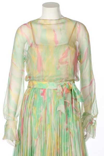 Lot 154 - A Marc Bohan for Dior couture printed