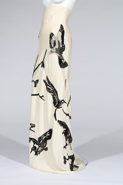 Lot 271 - An Alexander McQueen 'Birds' skirt,