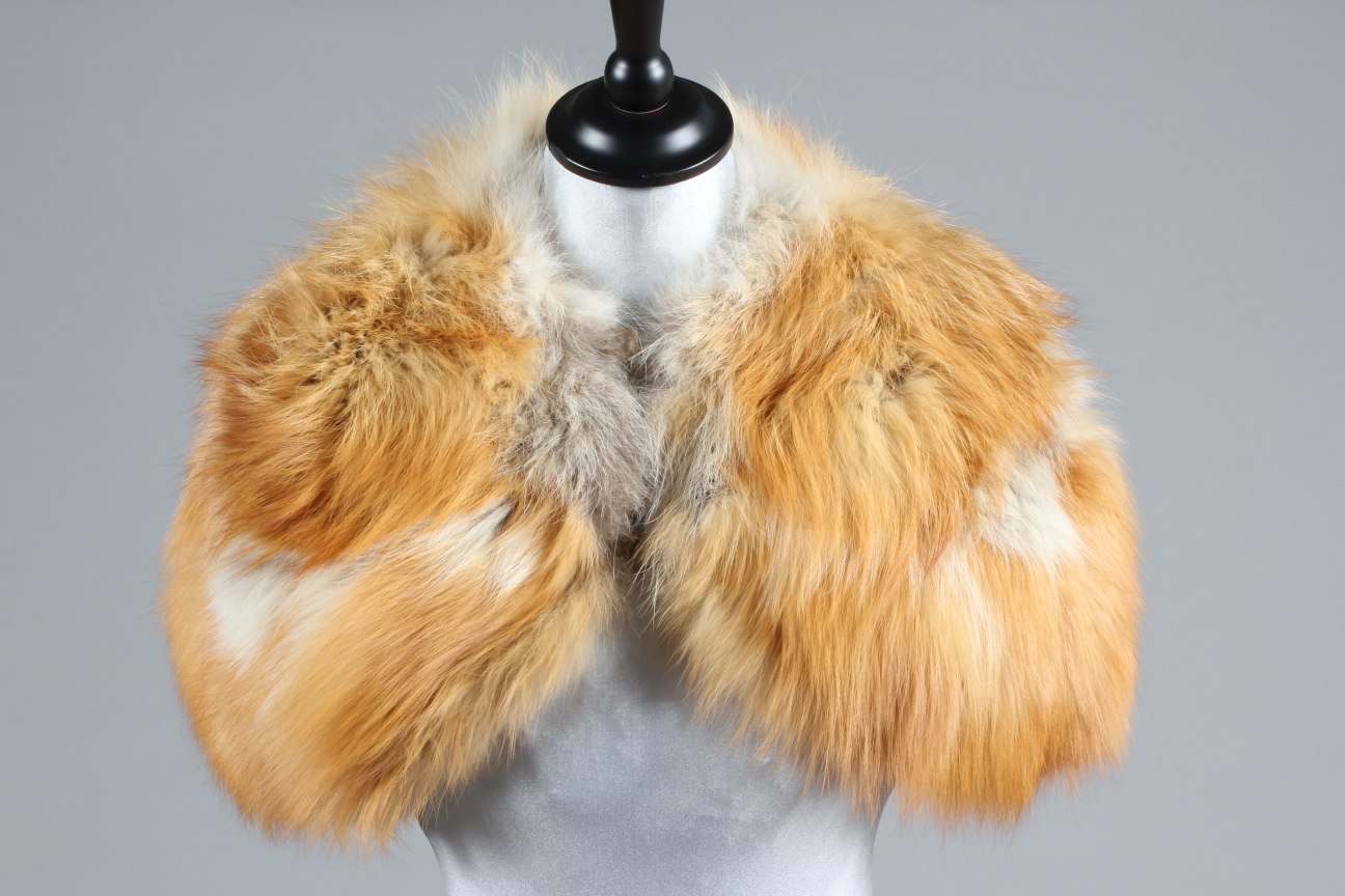 Lot 454 - A Bill Gibb fox fur coat, and matching