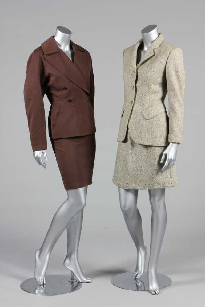Lot 295 - Two Alaia suits, circa 1986-7, both labelled,